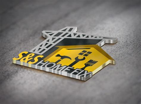 Creative 3d Business Logo Mockup By Oklmoklm Fiverr