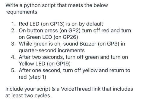Solved Write A Python Script That Meets The Below Chegg Com