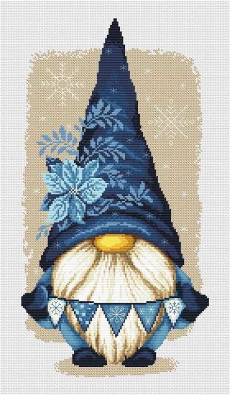 Bundle Of 44 Gnomes Cross Stitch Patterns Hand Embroidery Designs