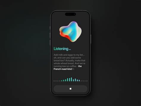 Fedir Davydov On Linkedin Ai Voice Assistant Ui Design The Mockups