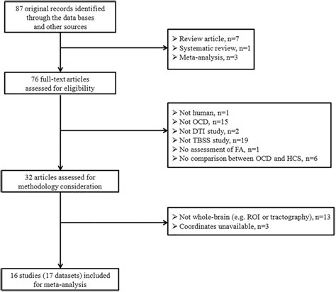 Flow Chart Showing The Results Of The Identification And Attrition Of