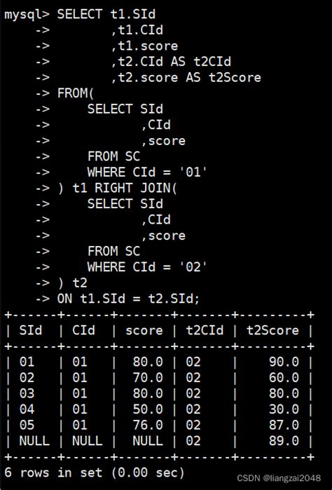 Mysql经典50道练习题及全网最详细解析mysql练习题 Csdn博客