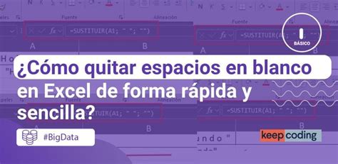 Quitar Espacios En Blanco En Excel Varios Métodos Fáciles