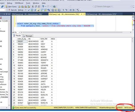 Speed Up Linked Server Connection To Oracle Using Openquery Jim