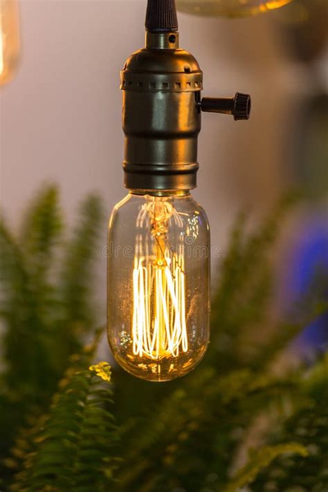 Led Filament Cob Lamp Stock Photo Image Of Abstract 77536040