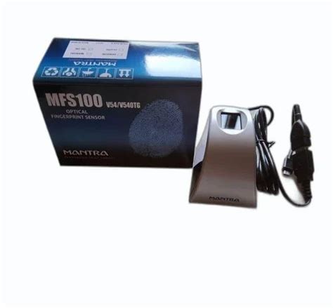 Mantra Mfs100 Biometric Fingerprint Scanner Optical Sensor At ₹ 2313