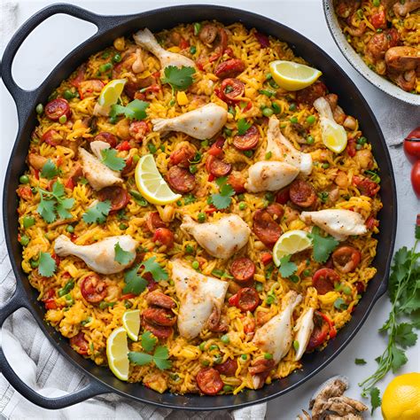 One Pot Chicken And Chorizo Paella Cheff Recipes