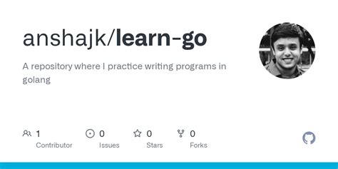 GitHub Anshajk Learn Go A Repository Where I Practice Writing Programs In Golang