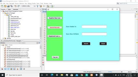GitHub PrantikKumarPatra Crime Management System In This Project We Insert Update Delete And