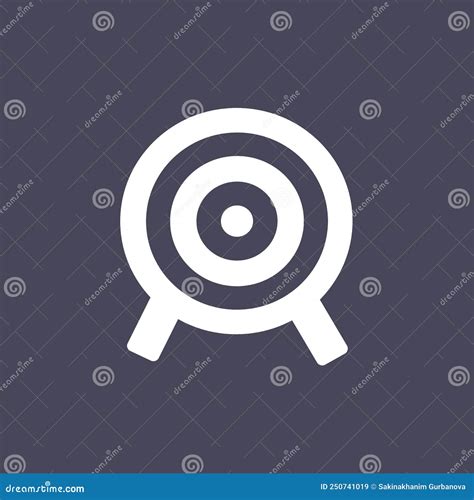 Target Icon Illustration Stock Illustration Illustration Of Challenge 250741019