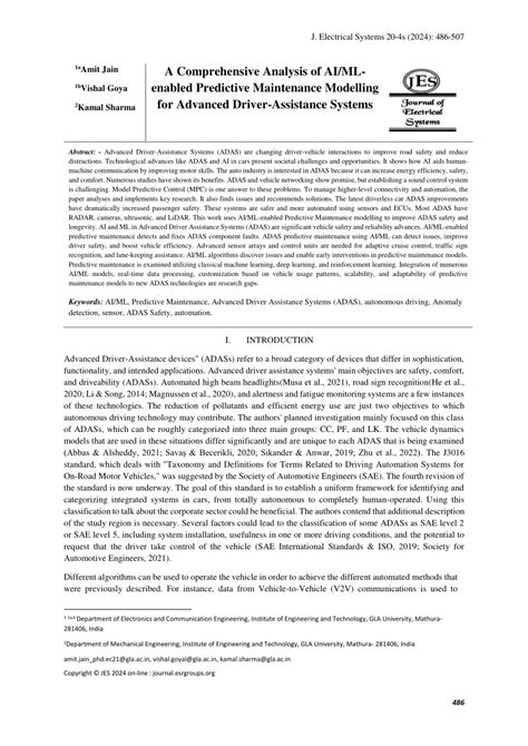 Pdf A Comprehensive Analysis Of Aiml Enabled Predictive Maintenance