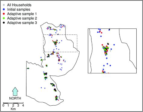 Adaptive Sampling In Practice Initial Spatially Inhibitory Design