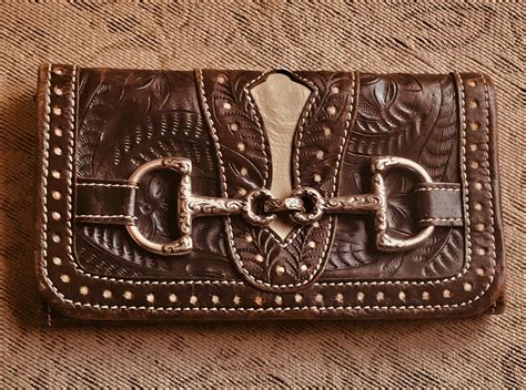 Western Leather Trifold Wallets Iucn Water