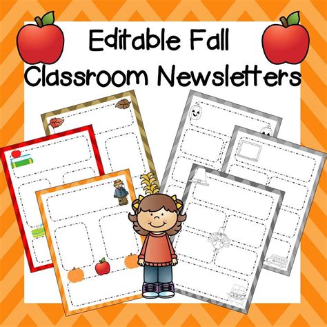Autumn Newsletter Templates Free Content Calendar Template