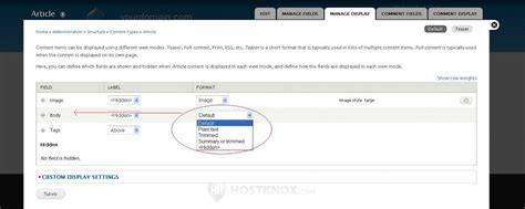 Hostknox Drupal Fields Tutorial