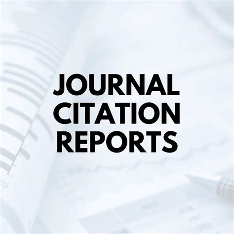 Understanding Journal Citation Reports PublishingState