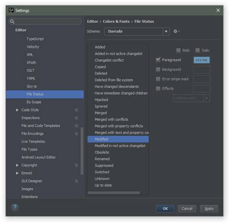 Intellij Idea Color Schemes Filnperformance