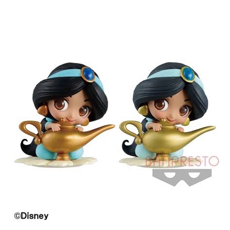 臻好玩玩具 日版 Sweetiny 茉莉 阿拉丁神燈 迪士尼 公主 Q版 公仔 Qposket 景品 Q Posket 蝦皮購物