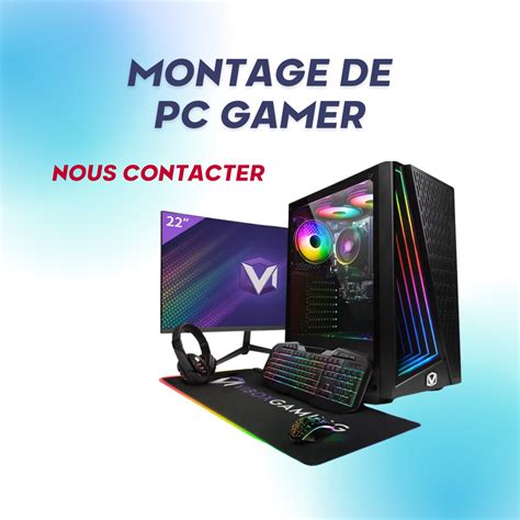 Montage Pc Gamer Atelier Infonumerik