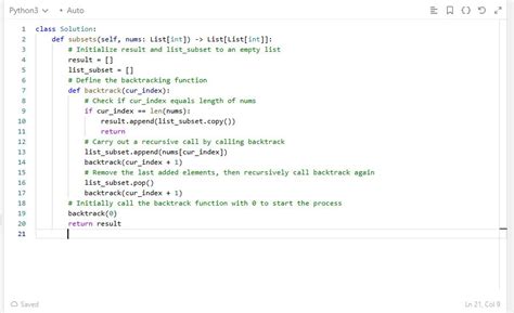 Leetcodesubsetschallenge Leetcodechallenge Subsets Datastructures