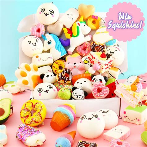 Win 100 Squishies Enter Our Giveaway To Win A Huge Squishy Loot So