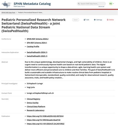 Sphn Metadata Catalog — Sphn Semantic Framework 10 Documentation