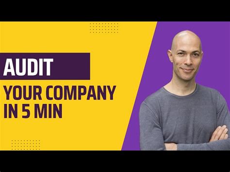 How To Audit Your Entire Company In Five Minutes To See Whats Working