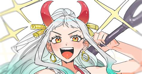 ヤマトonepiece ヤマト こんばんはのイラスト Pixiv