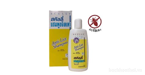 Dầu gội trị chấy chí SCULLY Anti Lice Shampoo
