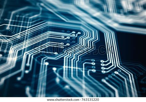 3d 렌더링회로 기판 미래 서버 코드 스톡 일러스트 763131220 Shutterstock