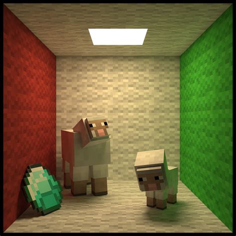 Minecraft Cornell Box By Lockrikard On Deviantart