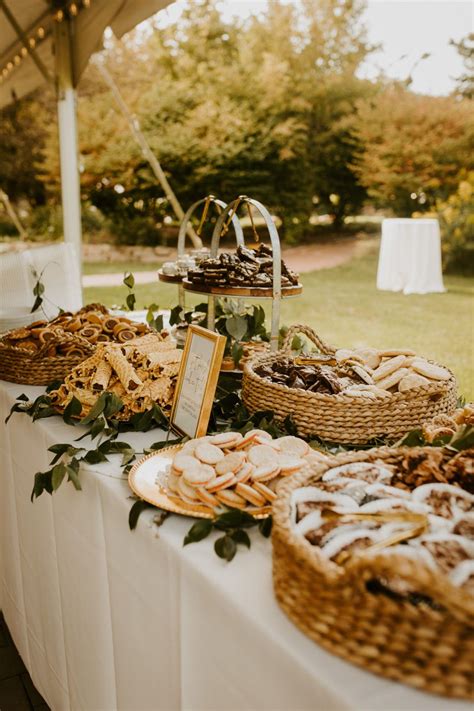 Fall Wedding Desserts Cookie Table Wedding Wedding Snacks Dessert