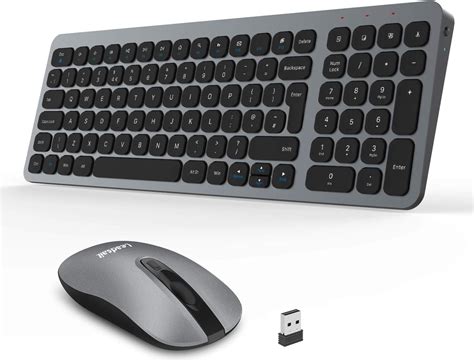 Leadsail Wireless Keyboard And Mouse Set Wireless Usb Mouse And Compact Computer Keyboards