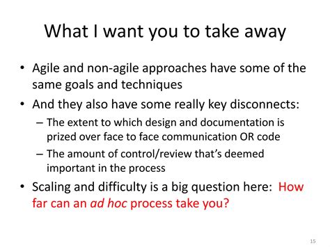 Session 1 The Agile Vs Non Agile Dividepptx