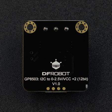 Gravity GP8503 2 Channel 12bit I2C To 0 2 5V VCC DAC Module DFRobot