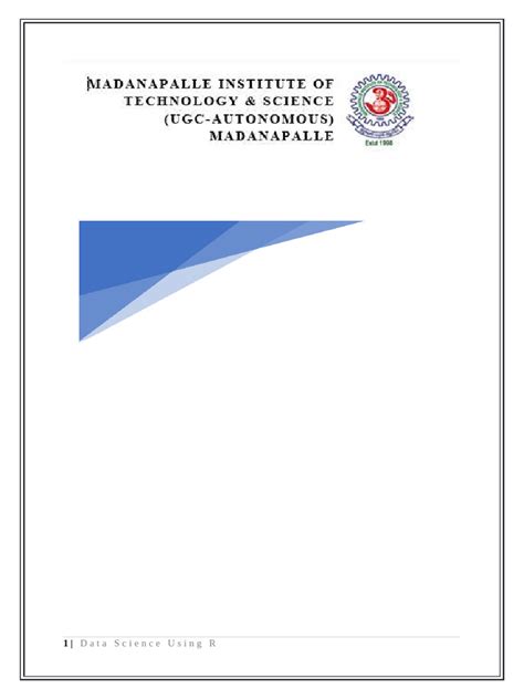 Dsr 2879 Pdf Statistical Classification Regression Analysis