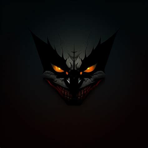 Premium Ai Image A Face With Orange Eyes And Orange Eyes Is Shown In
