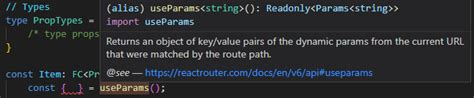 [bug] generic of hook useparams require string type · issue 8347