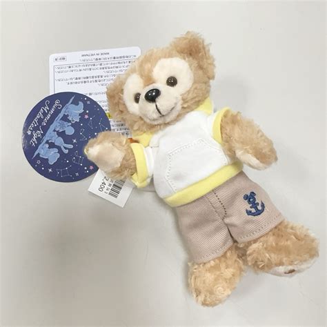 全新現貨 2023日本東京迪士尼夜夏達菲站姿吊飾娃娃 夏日星空 夏季 達菲家族 蝦皮購物