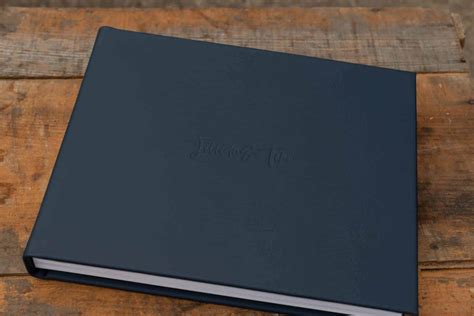 8x10 Leather Photo Album — Portrait Vertical