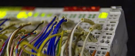 Terminal Of Control Control Panel Assembly With Wire And Terminal Box Ground Terminal