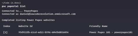 Getting Started With Power Platform Cli And Power Pages Power Platform Developer Blog
