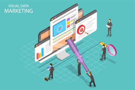 Data Encryption Isometric Flowchart Royalty Free Vector