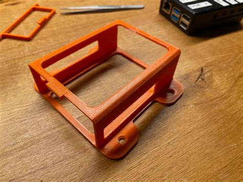 Halterung Raspberry Pi 4 Für Miuzei Gehäuse By Rvdh Download Free Stl