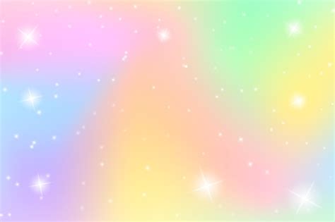 그라데이션 무지개 반짝이 배경 무료 벡터