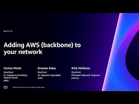 Free Video Adding Aws Backbone To Your Network Building Wide Area