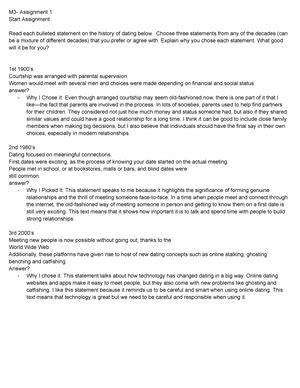 M Assignment Pre Lesson Read Each Sentence Carefully Write A If You Agree And D If