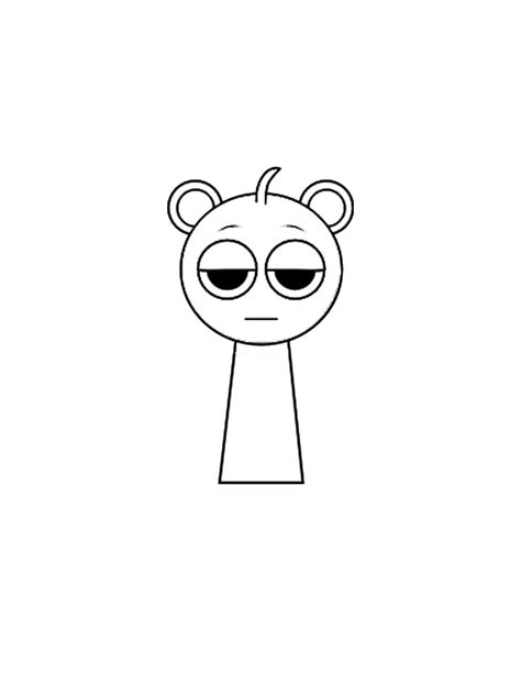 Incredibox Sprunki Phase 4 Coloring Page