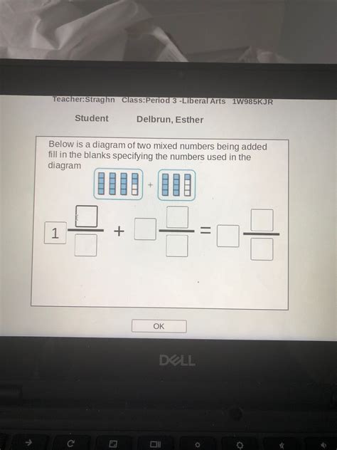 Answered Below Is A Diagram Of Two Mixed Numbers Bartleby