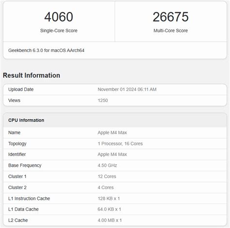 Apple M Max Crushes Single Core Geekbench Test Scoring Over Hothardware